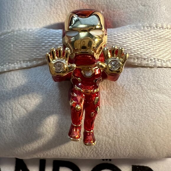 Pandora | Jewelry | Pandora Marvel The Avengers Iron Man Charm | Poshmark